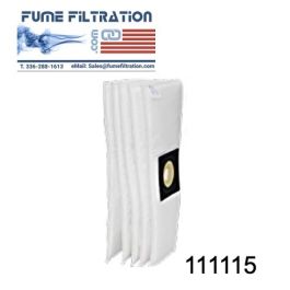 MPEF-111115, Purex Labyrinth Pre-filter, Cascade Bag 3 Pleat For Xbase