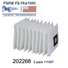 MPEF-202268 Purex Labyrinth Pre-filter, F6 (202268 Pack of 2) (111057 ...